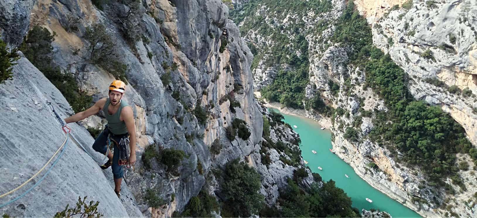 Provence Climbing Guide, Coaching and Climbing courses in Verdon