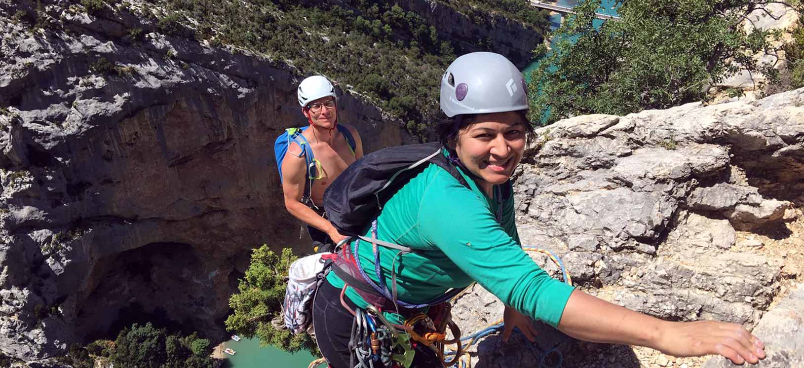 Verdon climbing course - Improve your climbing skills - Provence ...